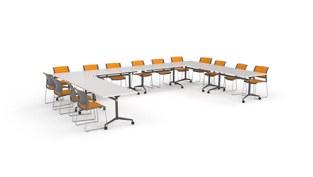 Uniflip Stackable Table | Office Furniture Solutions | WorkArena