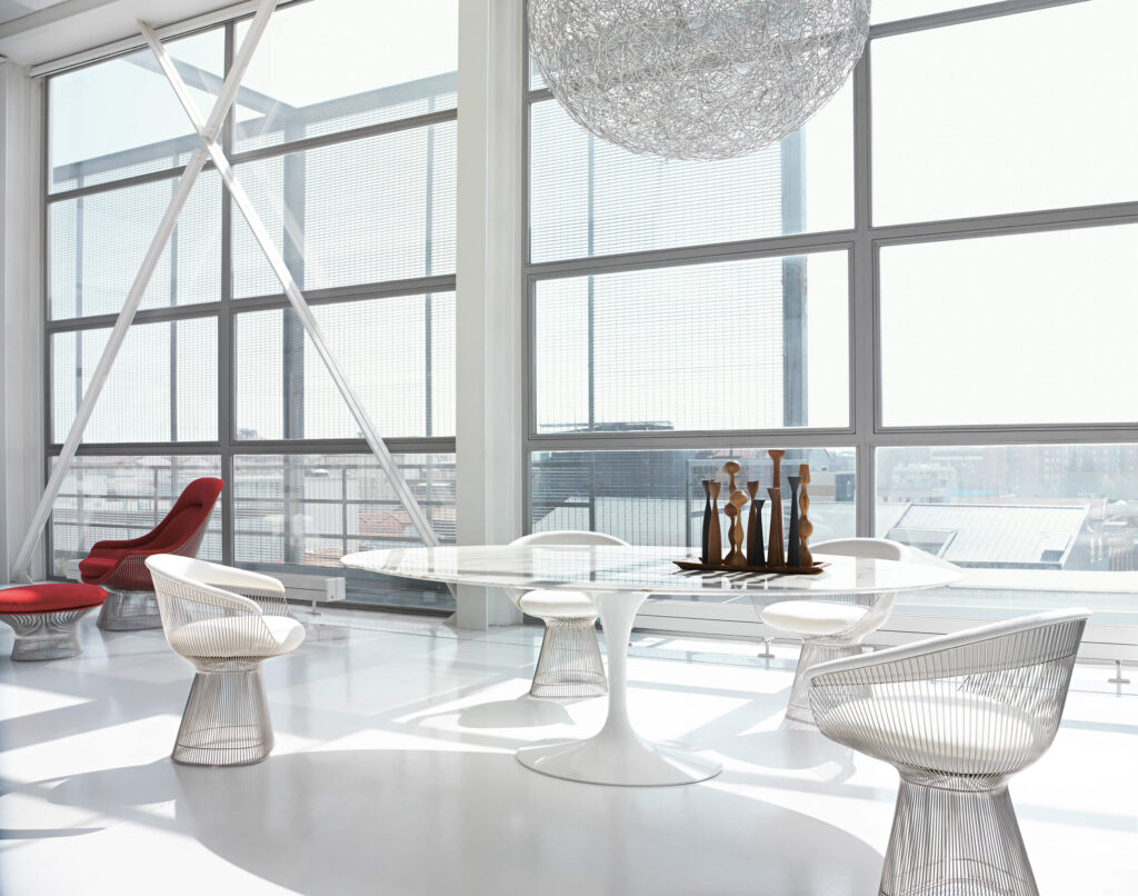 Authentic Platner® Ottoman by Knoll | WorkArena