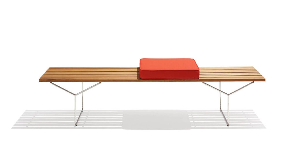 Authentic Bertoia® Bench by Knoll | WorkArena