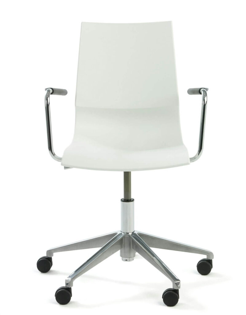 Authentic Gigi™ Arm Chair with Swivel Base by Knoll | WorkArena