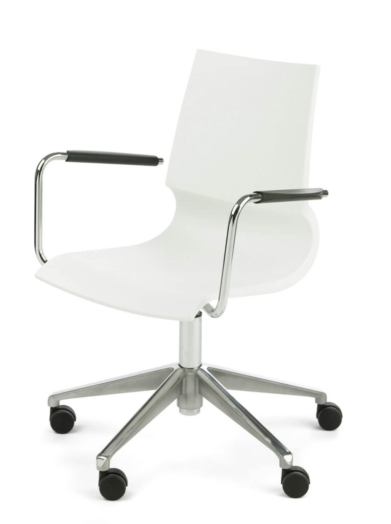 Authentic Gigi™ Arm Chair with Swivel Base by Knoll | WorkArena