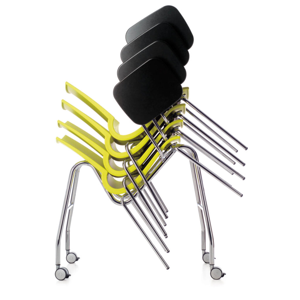 Authentic Gigi™ Stacking Chair by Knoll | WorkArena