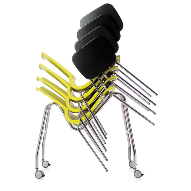 Authentic Gigi™ Stacking Chair by Knoll | WorkArena