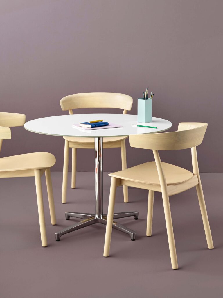 Saiba Dine Tables by Geiger | WorkArena